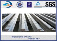 China Light Steel Crane Rail 6m To 12m Length / Steel Rail Track for sale