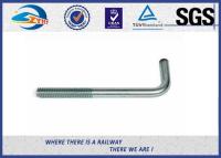 China SGS Stainless Steel Bolts Galvanised Bent Anchor Bolts For Fastenings for sale