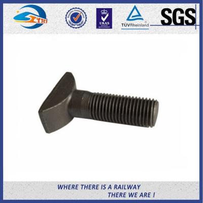 China High Tensile Q235 Steel Bolts And Nuts With Hot Dip Galvanized / Zinc Plated Surface for sale