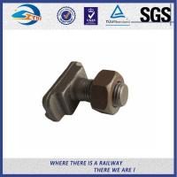 China High Tensile Black Surface Railway Bolt / Railroad Grade 5.6 T Head Track Bolt for sale