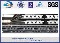 China JIS E Standard 15kg Plain Steel Crane Rail Gantry Crane Track ZHONGYUE for sale