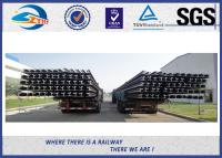 China 25m U75V 60R2 Steel Grooved track rails For Urban Tramway for sale