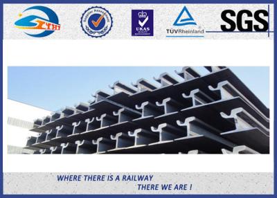 China 59R 60R Grooved Railroad Steel Rail for Tram Rail BS EN14811 U75V  Grade 12M Length for sale