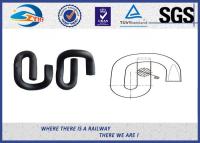 China Customized 55Si2Mn 38Si7 Elastic Rail Clips , E Clips Railway Fasteners for sale