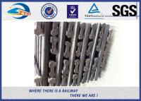 China SGS Hot Rolled Steel 4 / 6 Hole Railway Fish Plate For Connecting Rails for sale