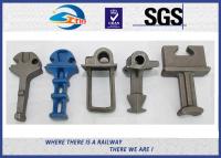 China Plain Inserts Rail Clips Casting Iron Rail Shoulder Concrete Sleepers for sale
