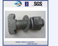 China TS16949 approved gray phosphating railway bolt and nut for truck for sale