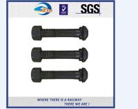 China Button Head Oval Neck grade 4.6 5.6 5.8 track bolts and nuts for sale