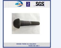 China railway sleeper bolts fasteners bitumen hex railway bolt and nuts for sale
