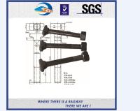 China DIN AREMA GB standard GI nuts and bolt on rails / rail fasteners for sale