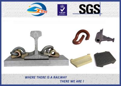 China Bitumen / Dacromet SKL13 Railroad Fastening System ZhongYue ISO9001 2008 for sale
