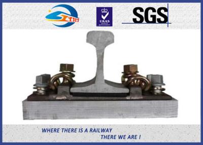 China SKL12 E Clip / Shoulder / Rail Pad Railroad Fastening System With Plain Oiled for sale