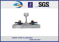 China Double End Screw Spike 60Si2MnA 60Si2CrA Nabla Clip / Special Spring Washer for sale