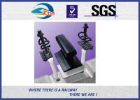 China Double End Screw Spike 60Si2MnA 60Si2CrA Nabla Clip / Special Spring Washer for sale
