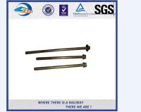 China Customized M1.6-M64 Railway Bolt , Half  / Full Threaded Bolt And Nut for sale