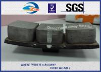 China High Phosphorus HT200 Railway Cast Iron Brake Shoes For Train / Bus for sale