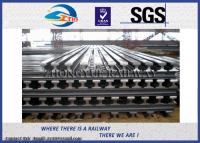 China Customized 6m - 12m Overhead Crane Track / Steel Rail Track GB15KG GB22KG GB30KG for sale