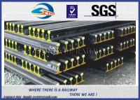 China Customized 6m - 12m Overhead Crane Track / Steel Rail Track GB15KG GB22KG GB30KG for sale
