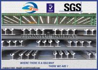China GB6KG GB9KG GB12KG Steel Crane Rail / Gantry Crane Track For Railway Construction for sale