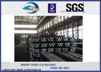 China GB6KG GB9KG GB12KG Steel Crane Rail / Gantry Crane Track For Railway Construction for sale