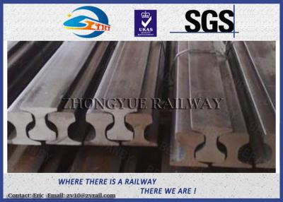 China Customized Railroad Steel Crane Rail , American / BS / UIC860 / UIC50 Standard for sale