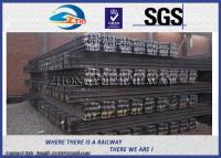 China Customized Railroad Steel Crane Rail , American / BS / UIC860 / UIC50 Standard for sale