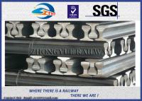 China Customized Railroad Steel Crane Rail , American / BS / UIC860 / UIC50 Standard for sale