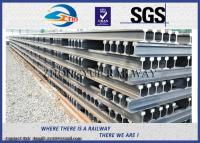 China Customized Railroad Steel Crane Rail , American / BS / UIC860 / UIC50 Standard for sale