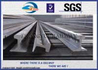 China Customized Railroad Steel Crane Rail , American / BS / UIC860 / UIC50 Standard for sale