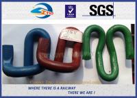 China Rail clip, or called elastic rail clip used to fasten steel rail track for sale