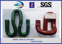 China Corrosion Resistance 60Si2CrA E Shape Elastic Rail Clips / Rail Fast Clip for sale