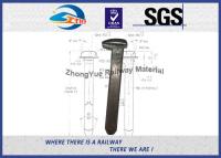 China Railroad Track Spikes / Dog Spike For Timber Sleeper GOST5812 Standard 16x16x165mm for sale