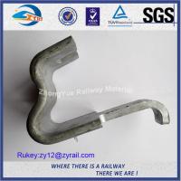 China Low Carbon Steel Plain Railway Cast Iron Rail Shoulder For Elastic Clip for sale