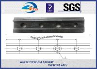 China 4 Holes Railroad Joint Bar Railway Fish Plate For GB 38kg 43kg Rail TB/T 2345-2008 for sale