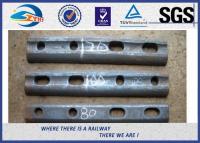 China 4 Holes Railroad Joint Bar Railway Fish Plate For GB 38kg 43kg Rail TB/T 2345-2008 for sale