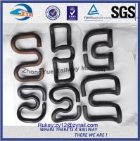 China Rail clip, or called elastic rail clip used to fasten steel rail track for sale