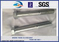 China Railway High Strength Hex Bolts Grade 10.9 M24 With HDG Coating for sale