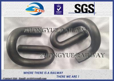 China Oxide Black Railway Elastic Rail Clips Vssloh E2091 Railroad E Type Clamps for sale
