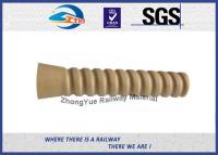 China High Quality Railway Plastic Dowel for Railway Screw Spike for SKL 14 Fastening system at HDPE or PA66 for sale