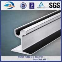 China Din 536 59R 60R Grooved Steel Crane Rail , 12M Length EN14811 2006 for sale