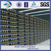 China Din 536 59R 60R Grooved Steel Crane Rail , 12M Length EN14811 2006 for sale