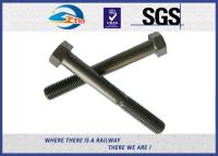 China High Tensile Railway HEX Bolt DIN Stardard ASTM Standard Hot Dip Zinc Customize for sale