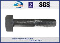 China Square Railway Bolt DIN ASTM Standard HDG M20 M22 M24 M30 Steel Bolts And Nuts BS47-1 for sale