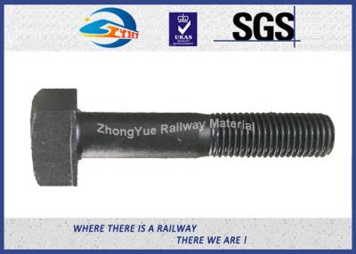 China Square Railway Bolt DIN ASTM Standard HDG M20 M22 M24 M30 Steel Bolts And Nuts BS47-1 for sale