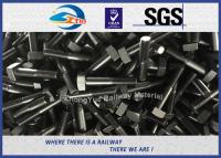 China Square Railway Bolt DIN ASTM Standard HDG M20 M22 M24 M30 Steel Bolts And Nuts BS47-1 for sale