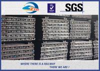 China Customization Railroad Joint Bars Splice Bar Angle Bar For Light / Heavy Rail for sale