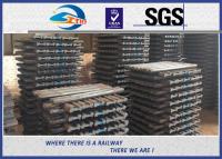 China Customization Railroad Joint Bars Splice Bar Angle Bar For Light / Heavy Rail for sale