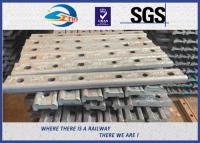 China TUV Oxide Black Forging 4 Holes 50# Joint Bar Fishplates In Railway Tracks for sale