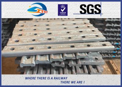 China TUV Oxide Black Forging 4 Holes 50# Joint Bar Fishplates In Railway Tracks for sale