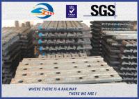 China TUV Oxide Black Forging 4 Holes 50# Joint Bar Fishplates In Railway Tracks for sale